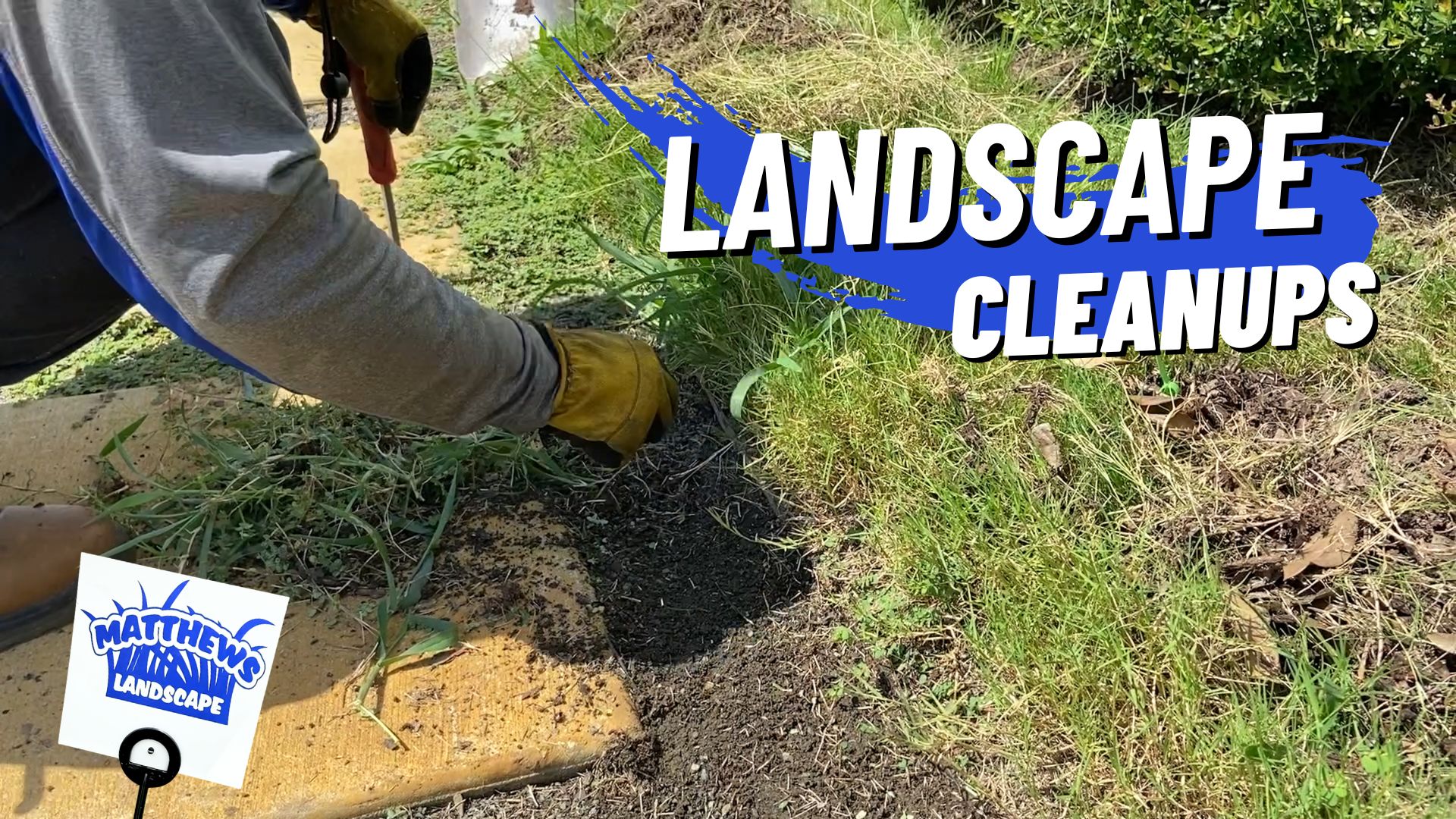 Landscape Cleanups - Matthews Landscape and Pest